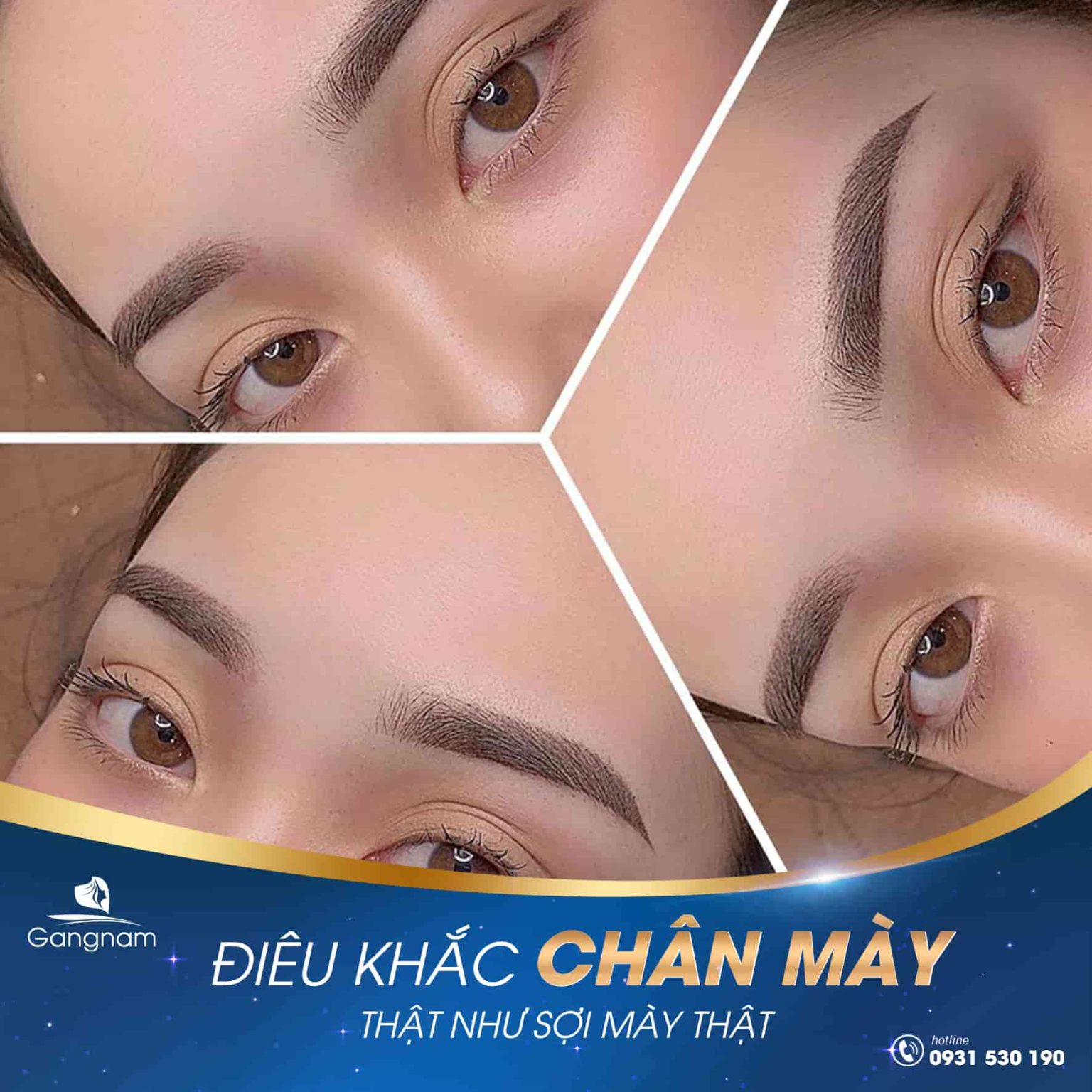 Nên điêu khắc chân mày hay phun mày?